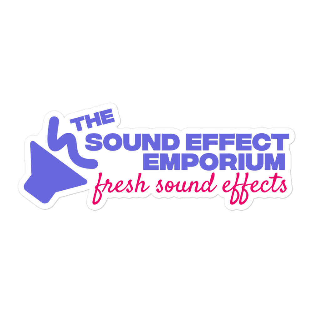 SOUND EFFECT LOGO STICKER - Machinot